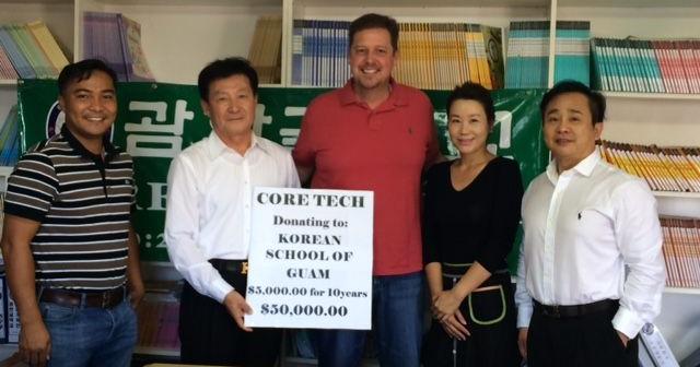 Core Tech donates to Korean School of Guam | Local News | postguam.com
