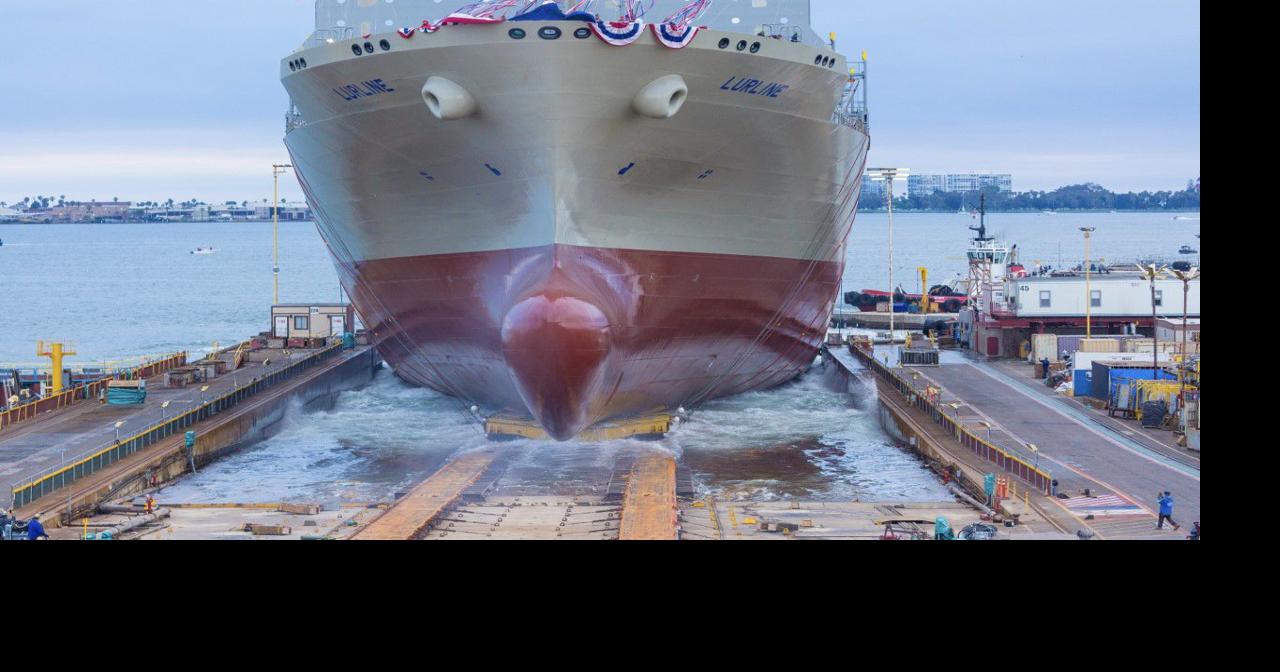Matson christens new con-ro vessel 'Lurline' | Local Business ...