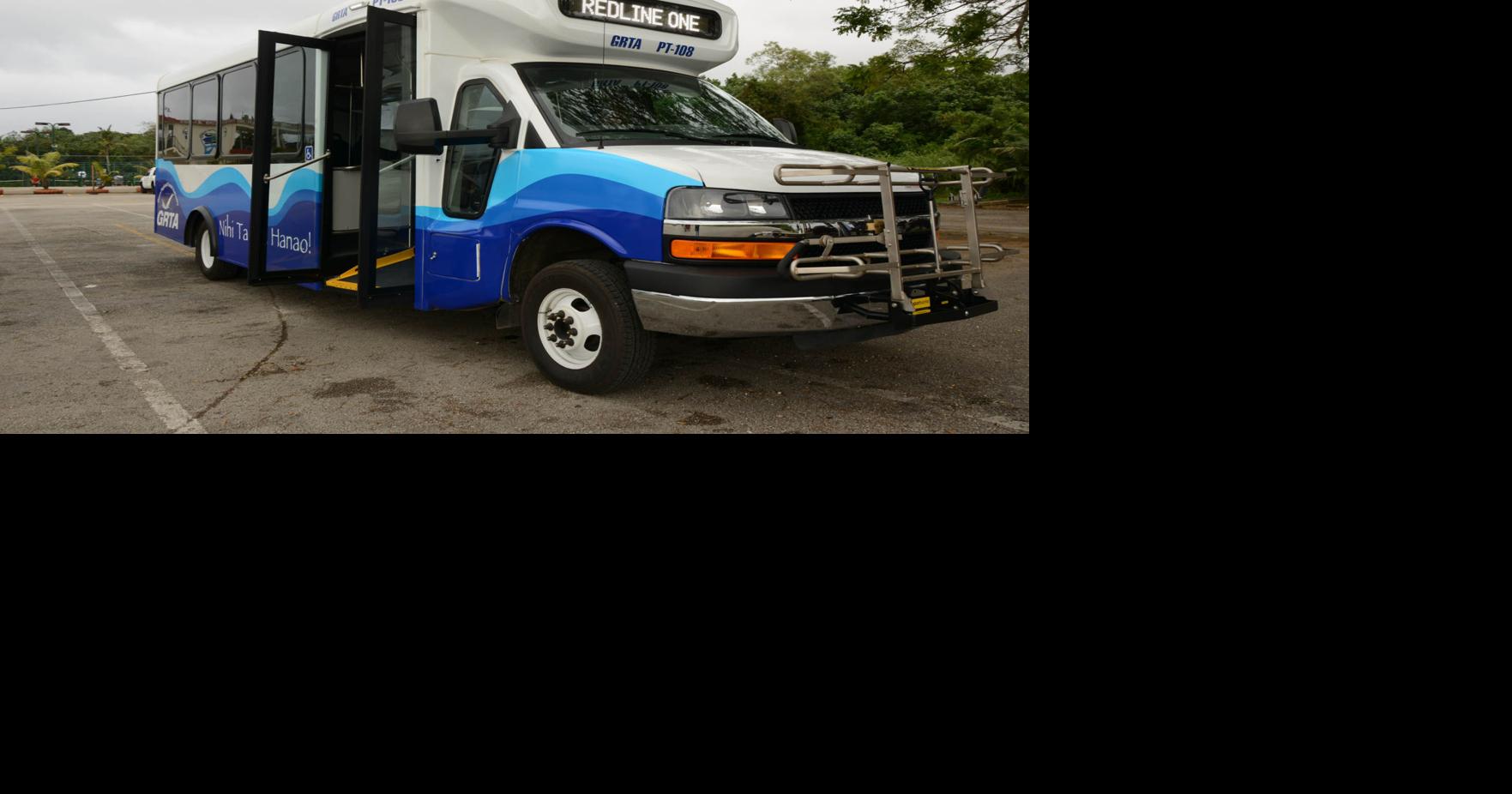 New GRTA bus damaged in Adelup collision | Guam News | postguam.com