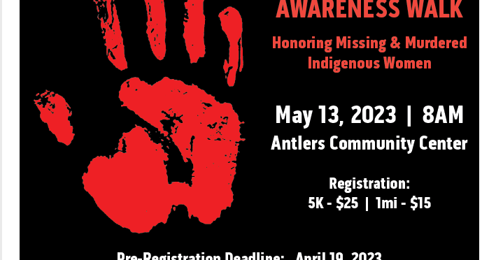 MMIW Community Event | The Antlers American | poteaudailynews.com