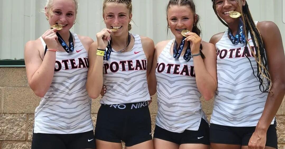 State track meets Day 2: Poteau girls set 4A state meet record in 4x100 ...