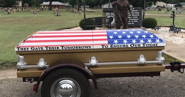 History behind special casket trailer honoring American veterans | News ...