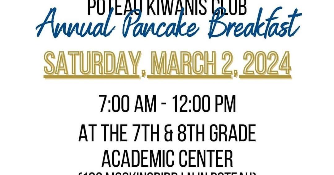 Poteau Kiwanis Club Pancake Breakfast this Saturday | News ...
