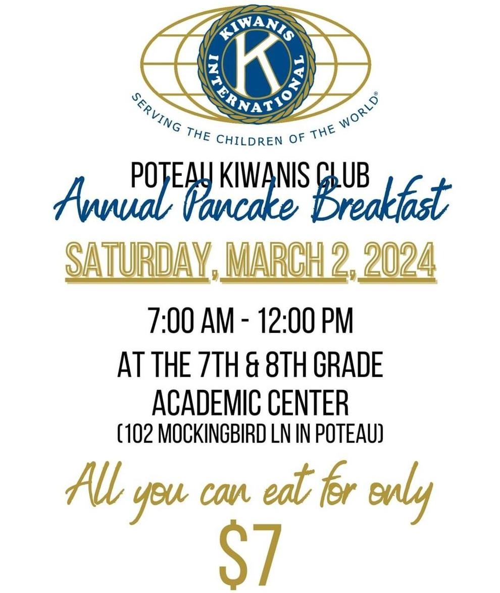 Poteau Kiwanis Club Pancake Breakfast this Saturday | News ...