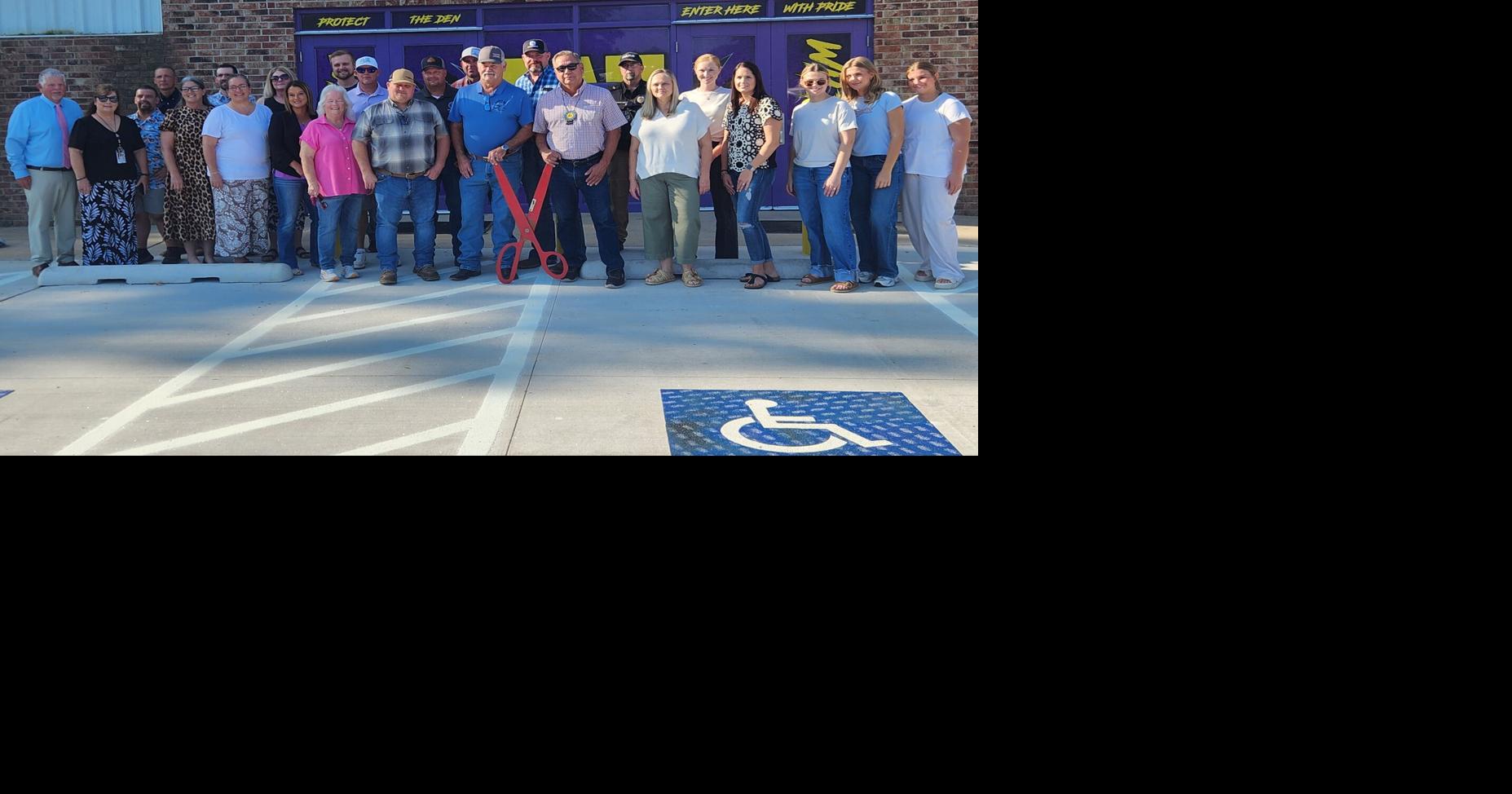 Wister schools celebrate newly paved Wister Wildcat Way | News ...