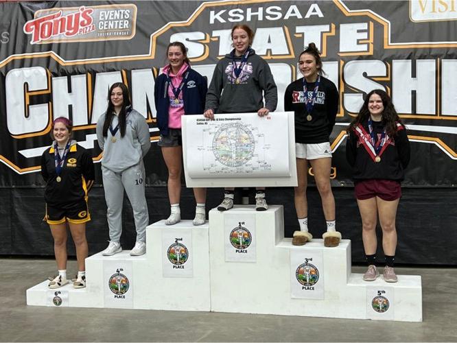 Rossville's Kendra Hurla 3-peats as State Wrestling Champion | Sports ...