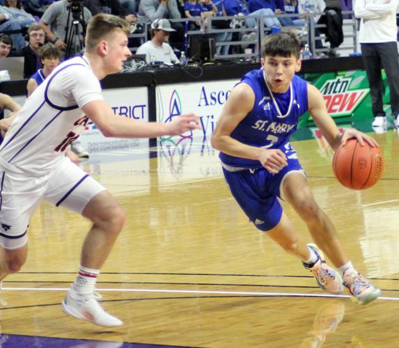 St. Marys ends season with loss to eventual state champ Moundridge ...