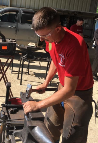 Fort Riley Color Guard Soldiers Receive Horseshoeing Certification ...