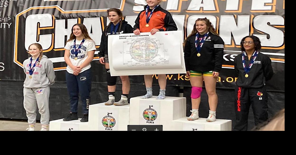 Rossville's Kendra Hurla 3-peats as State Wrestling Champion | Sports ...