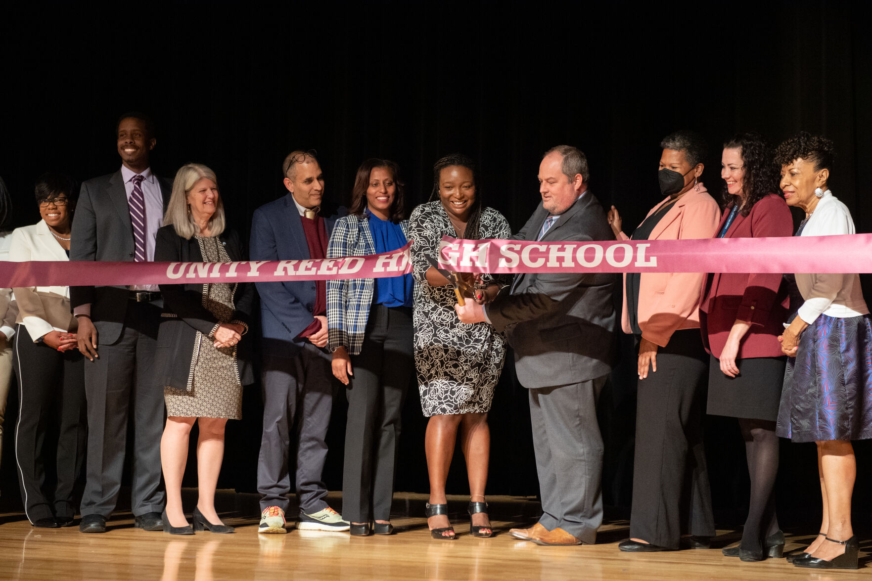 Unity Reed High School celebrates its new name, new look | News ...