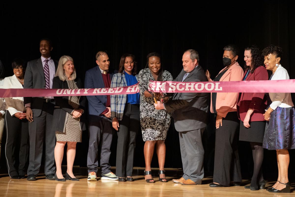 Unity Reed High School celebrates its new name, new look | News ...