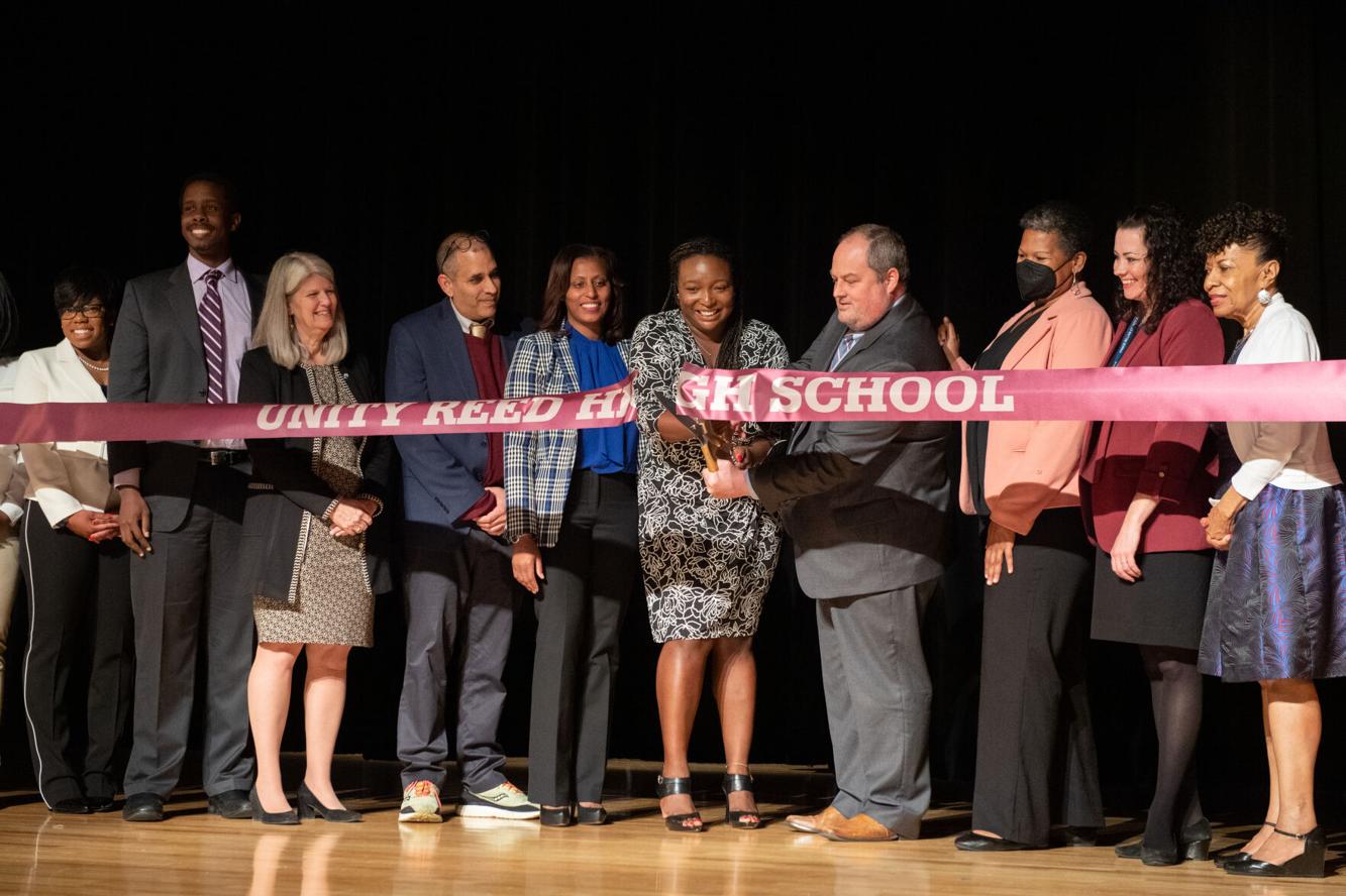 Unity Reed High School celebrates its new name, new look | News ...