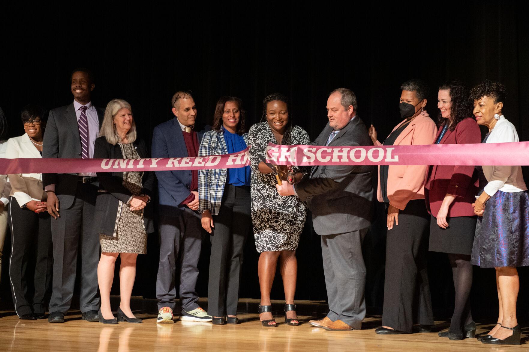 Unity Reed High School celebrates its new name, new look | News ...