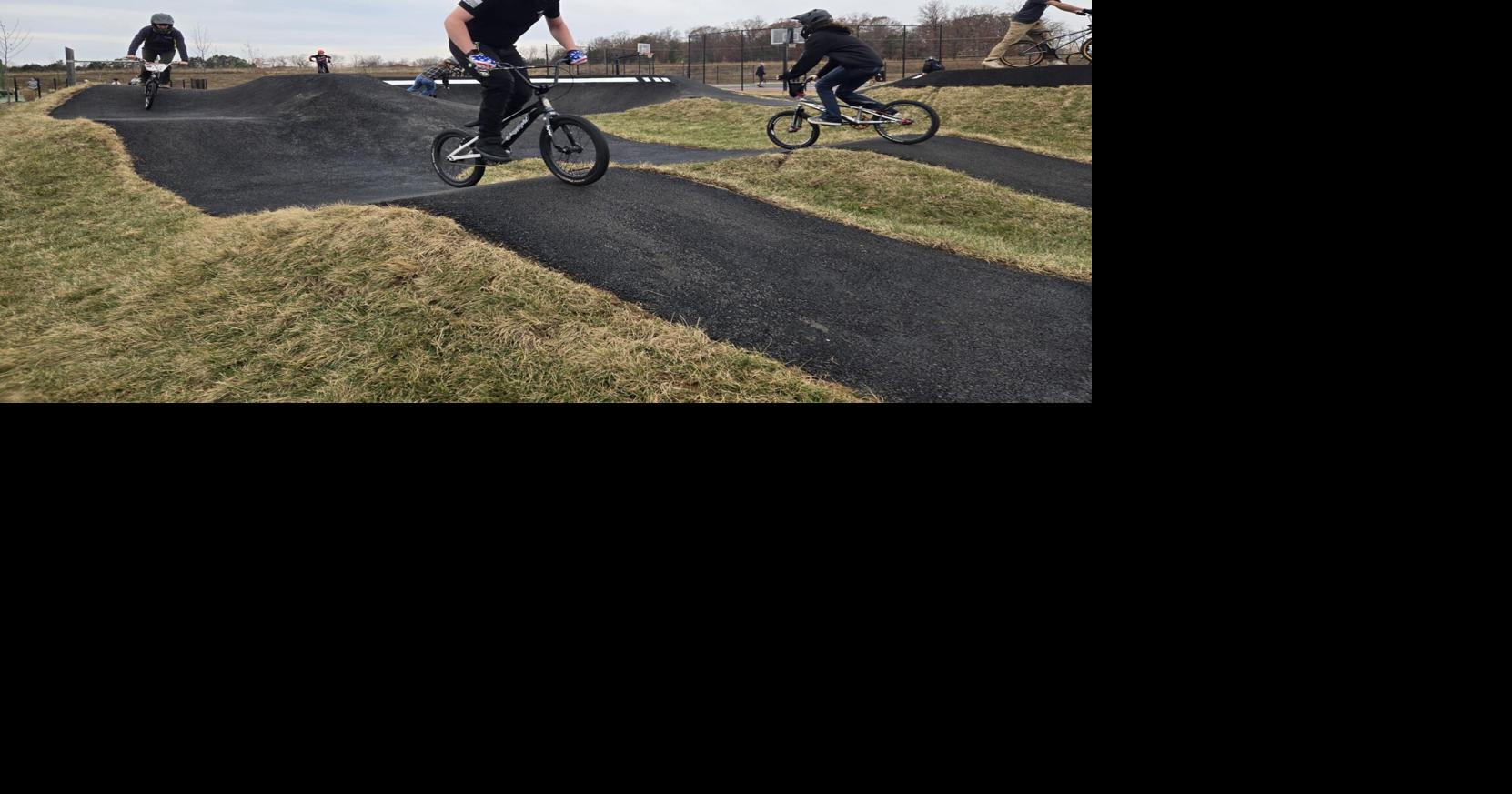 Young riders 'stoked' about county's first 'pump track' | News ...