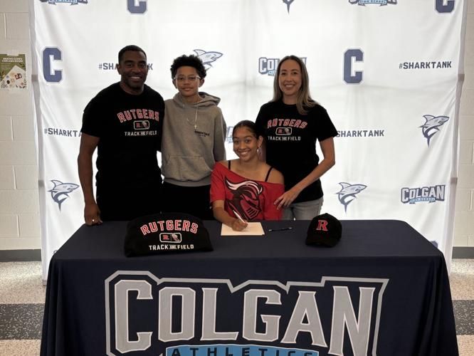 Nineteen Colgan Sharks sign to play their sport in college | News ...