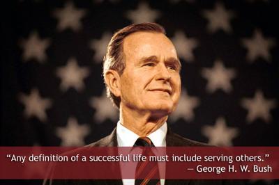 Remembering George H.W. Bush, 41st president of the United States ...