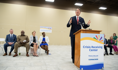 Gov. Glenn Youngkin calls county’s crisis receiving center ‘a model ...