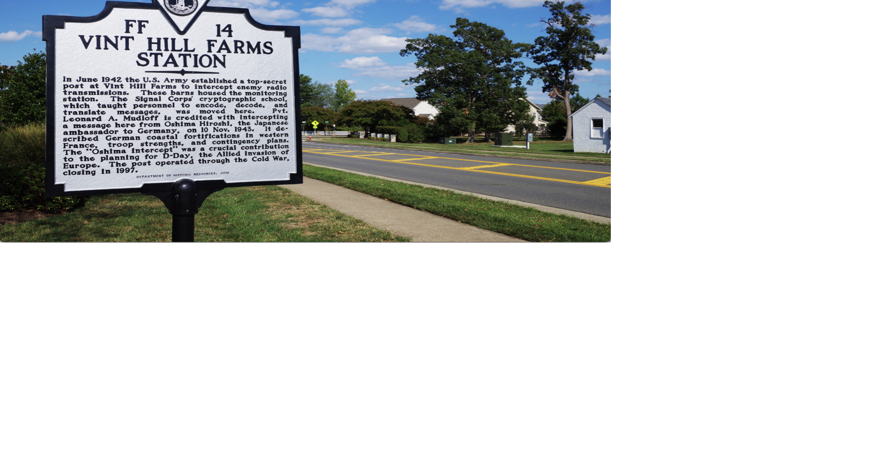 Army: Vint Hill’s highest ‘forever chemical’ tests not from drinking ...