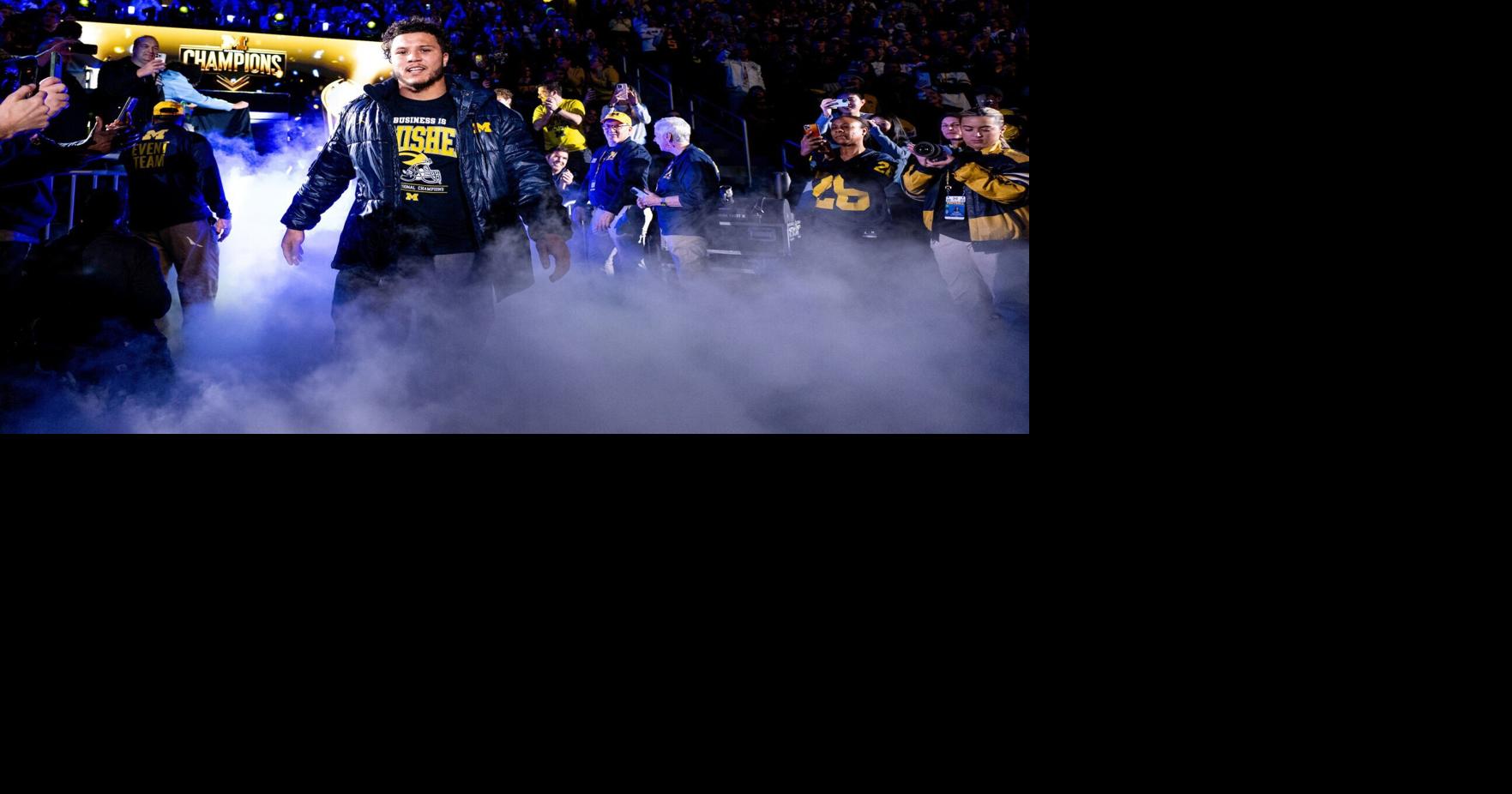 Rams draft Michigan running back Blake Corum in third round | News ...