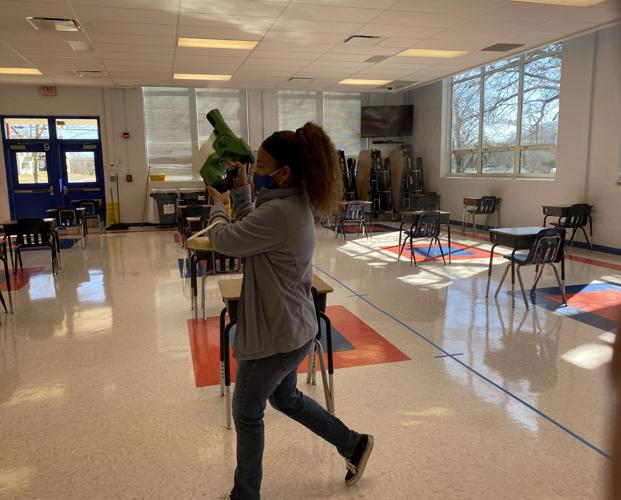 Quiet hallways, small classes greet students returning to schools ...