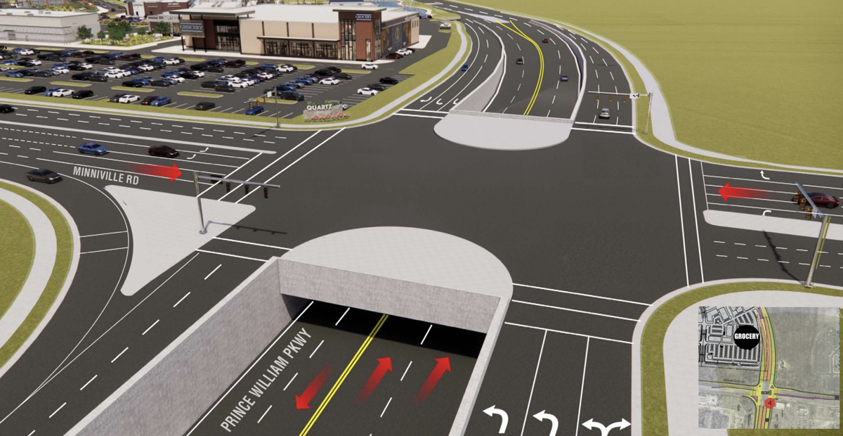 Preparations underway for $70M new intersection at Minnieville, Prince ...