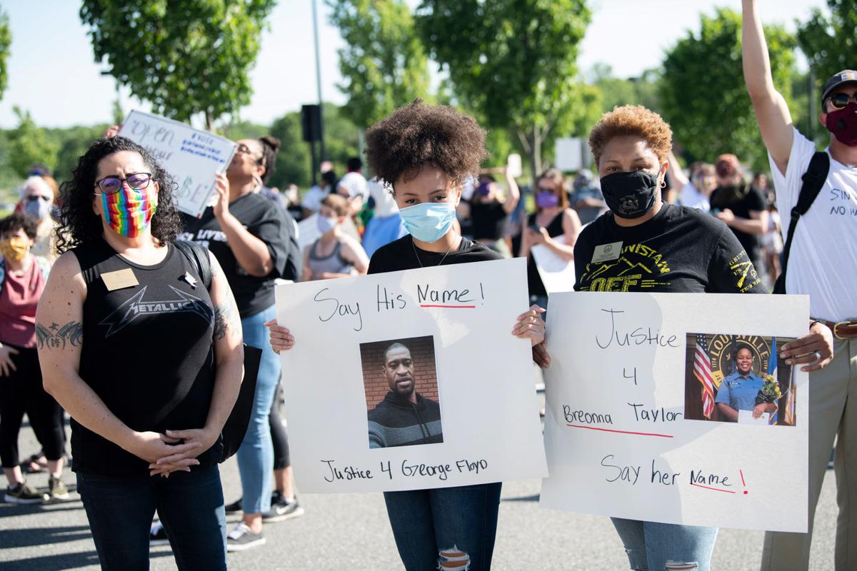 PHOTOS: Hundreds gather in Gainesville for march that spills onto ...