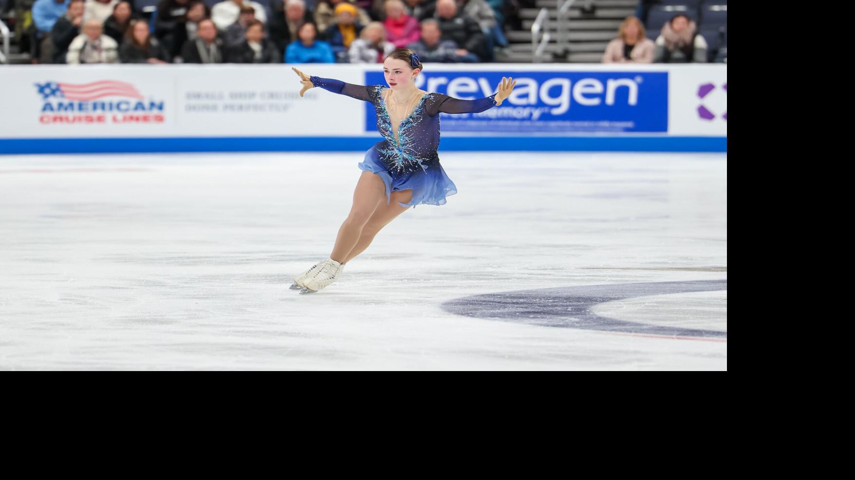 Sarah Everhardt takes fifth at figure skating championships | News ...