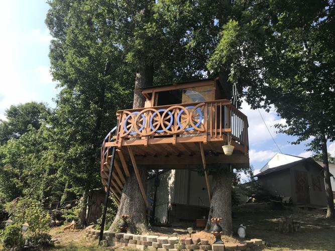Woodbridge dad fulfills his own childhood treehouse dream for his kids ...