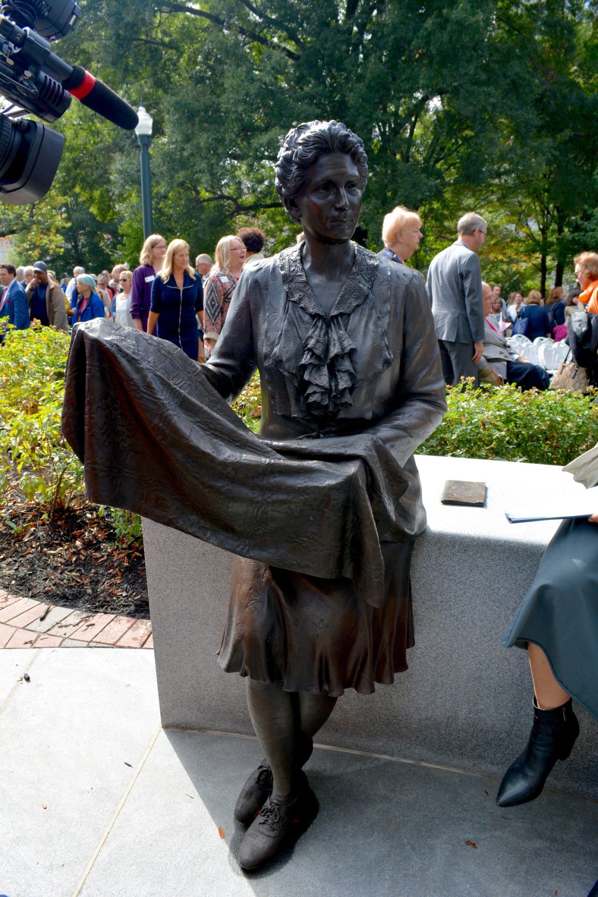 ‘No pedestals, no weapons, no horses’: Women’s monument unveiled on ...