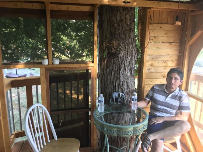 Woodbridge dad fulfills his own childhood treehouse dream for his kids ...