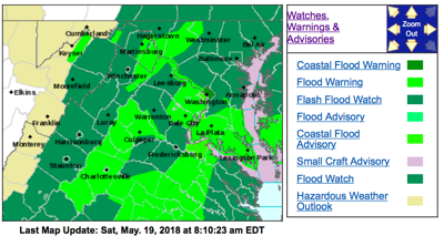 Flood warning in effect until noon for Prince William | News ...