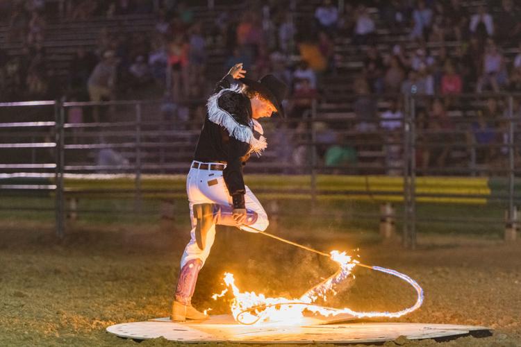 PHOTOS: Bull-riding, barrel-racing featured in BullRide Mania Rodeo at ...