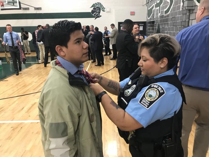 Rippon Middle School teacher collects nearly 1,600 neckties for middle ...
