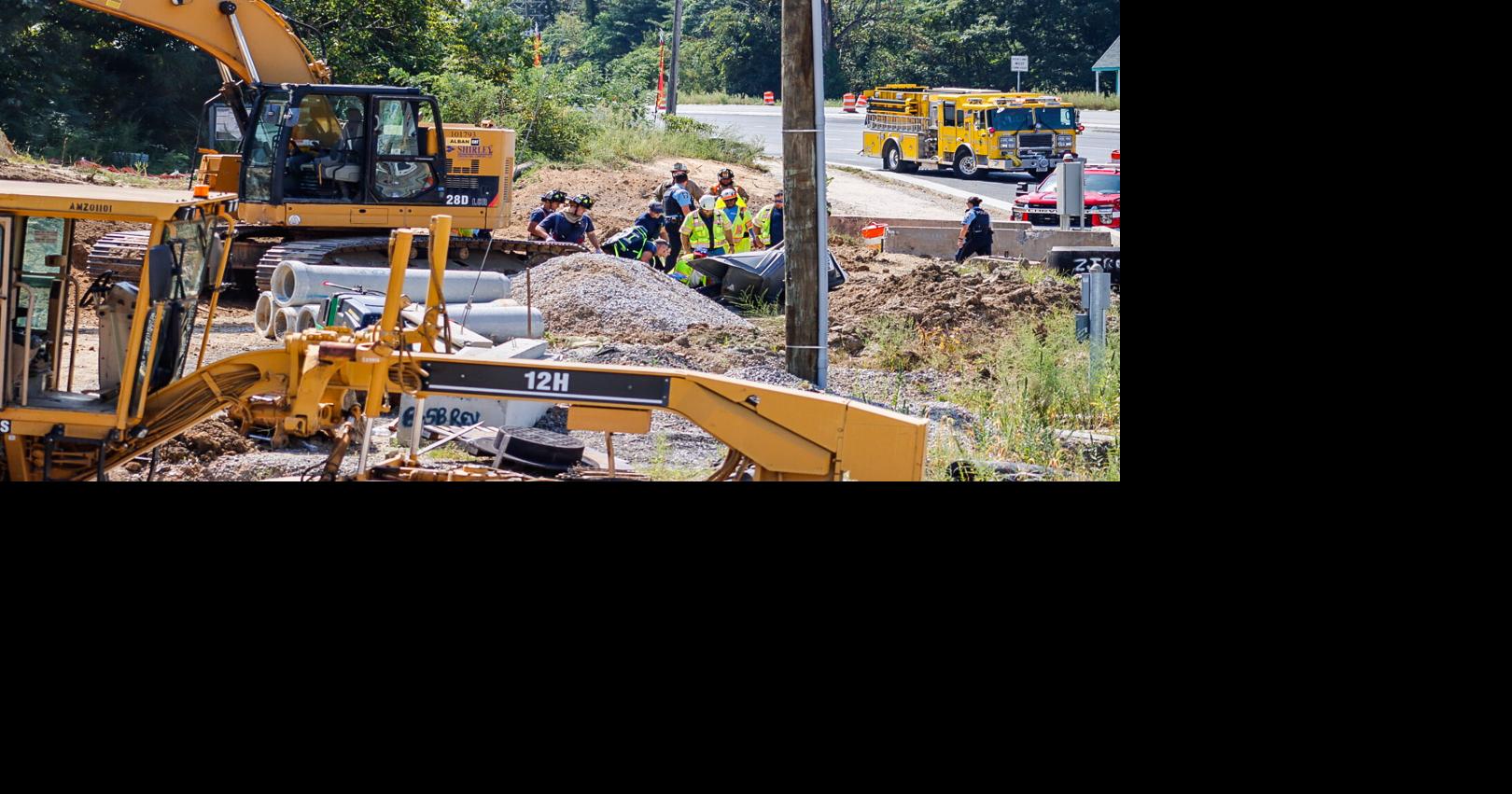 Construction worker suffers life-threatening injuries after backhoe ...