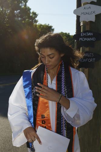 Roadside grad caps show 'the school really cares about us' | News ...