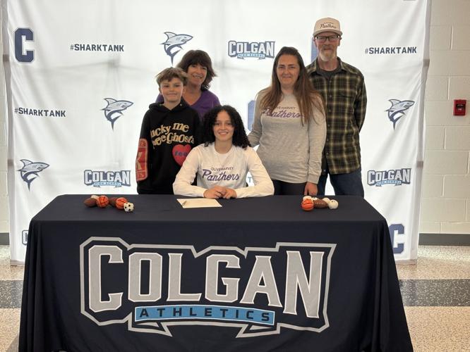Nineteen Colgan Sharks sign to play their sport in college | News ...