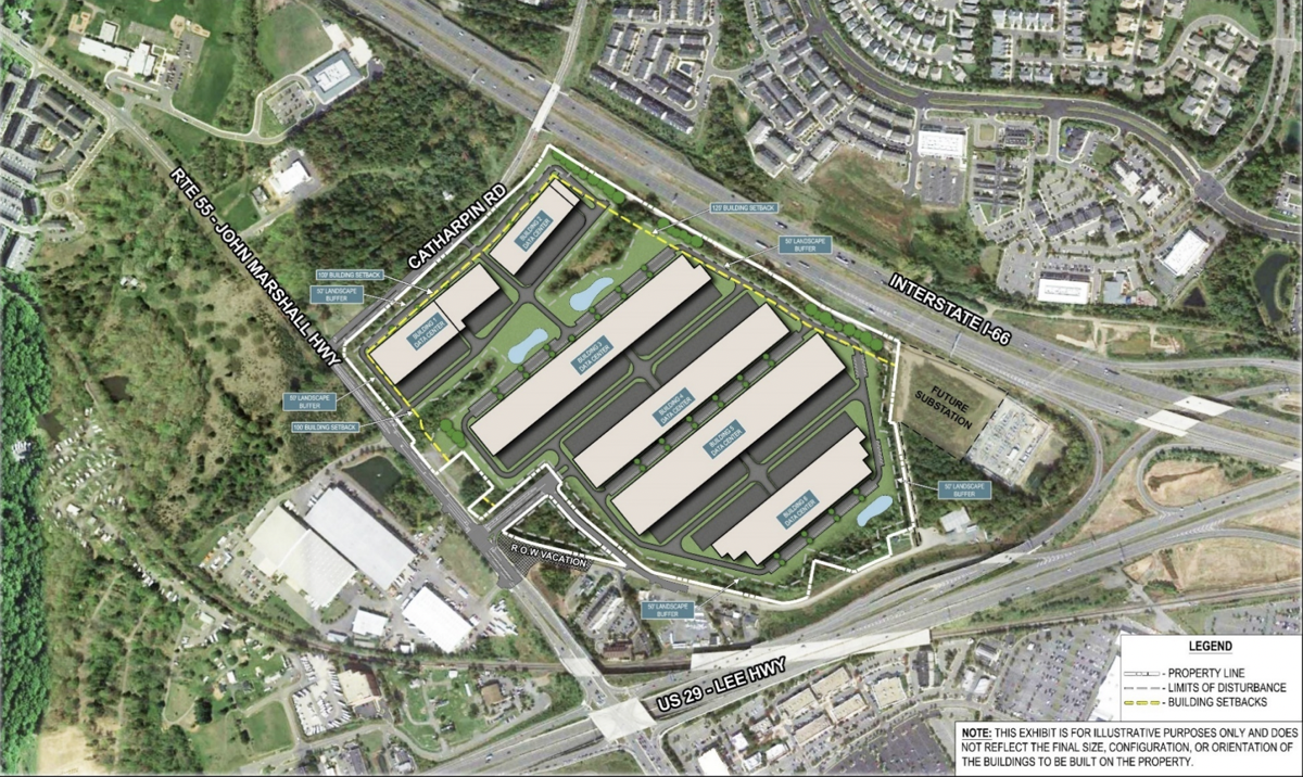 Prince William Times: Supervisors approve 103-acre data center plan ...