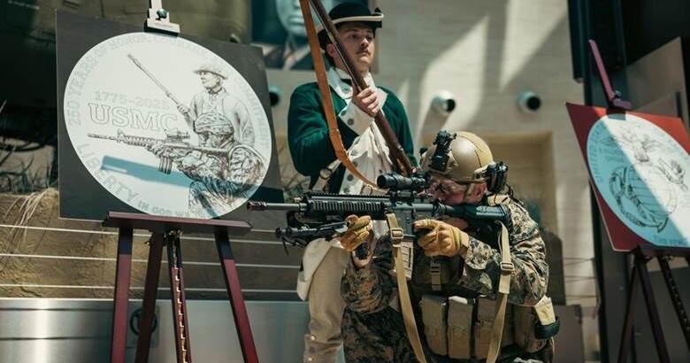 Special coins minted for Marine Corps 250th anniversary | News ...