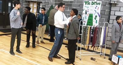 Rippon Middle School teacher collects ties for students | News ...