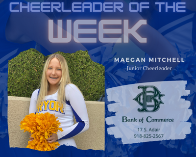 Cheerleader of the Week | Sports | pryorinfopub.com