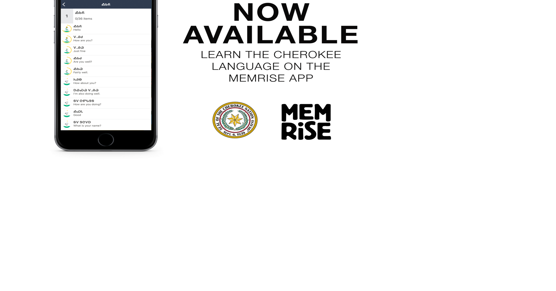 Cherokee language lessons now available through Memrise | Community ...