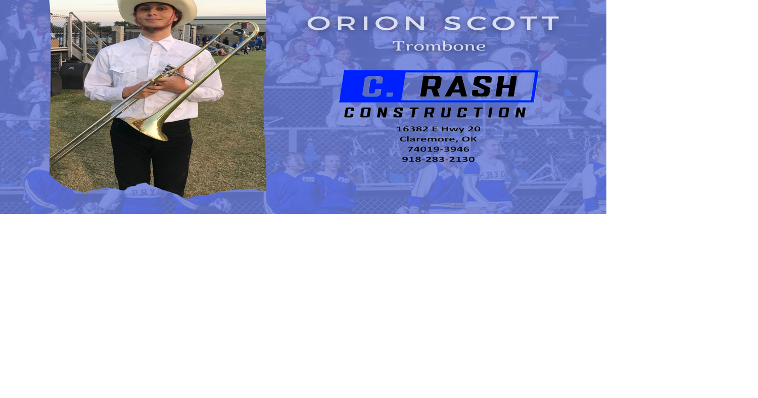 Orion Scott: The PiP's Band Member of the Week | Sports | pryorinfopub.com