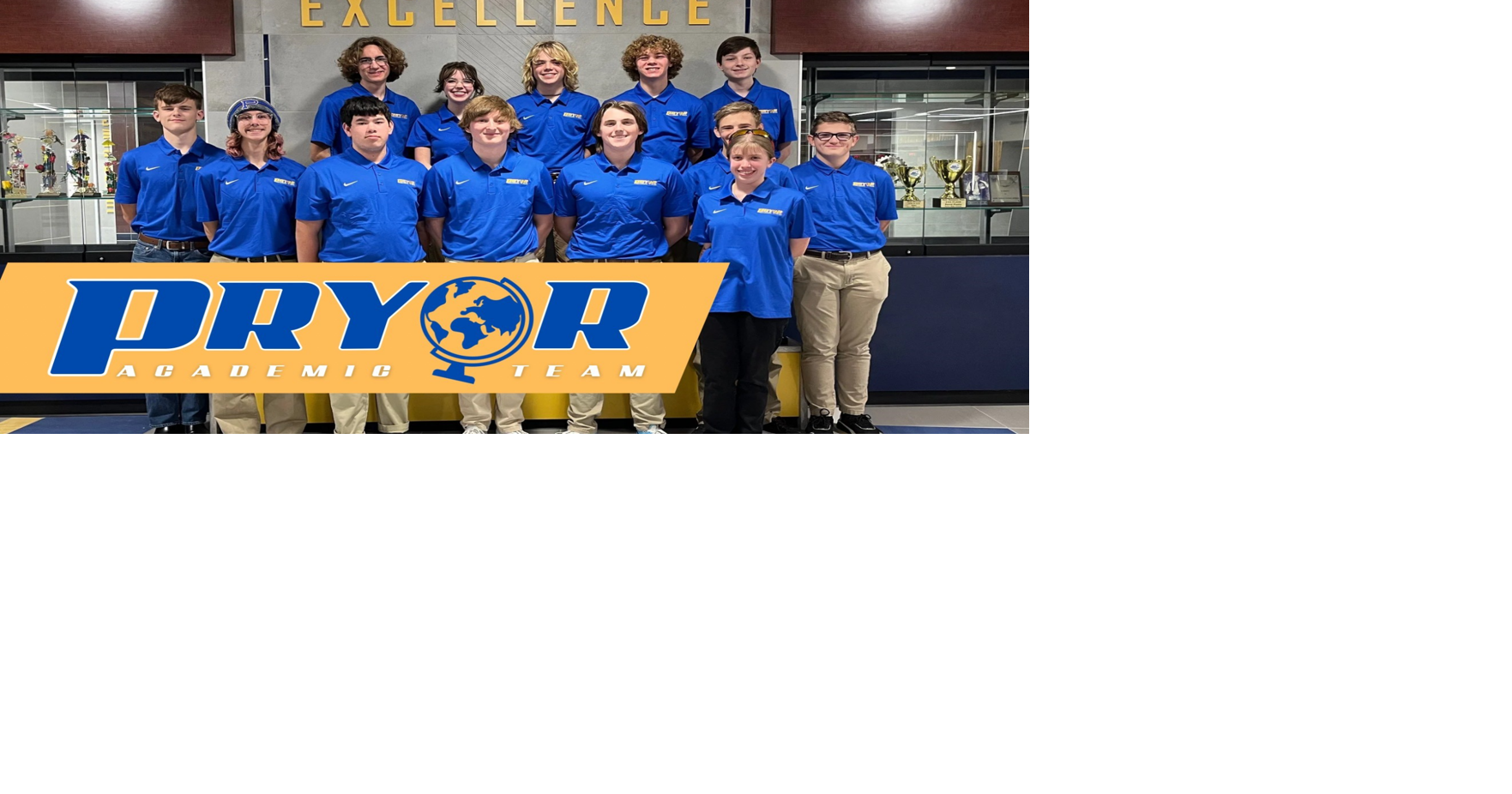 Pryor High Academic Team Qualifies for State Tournament | Community ...