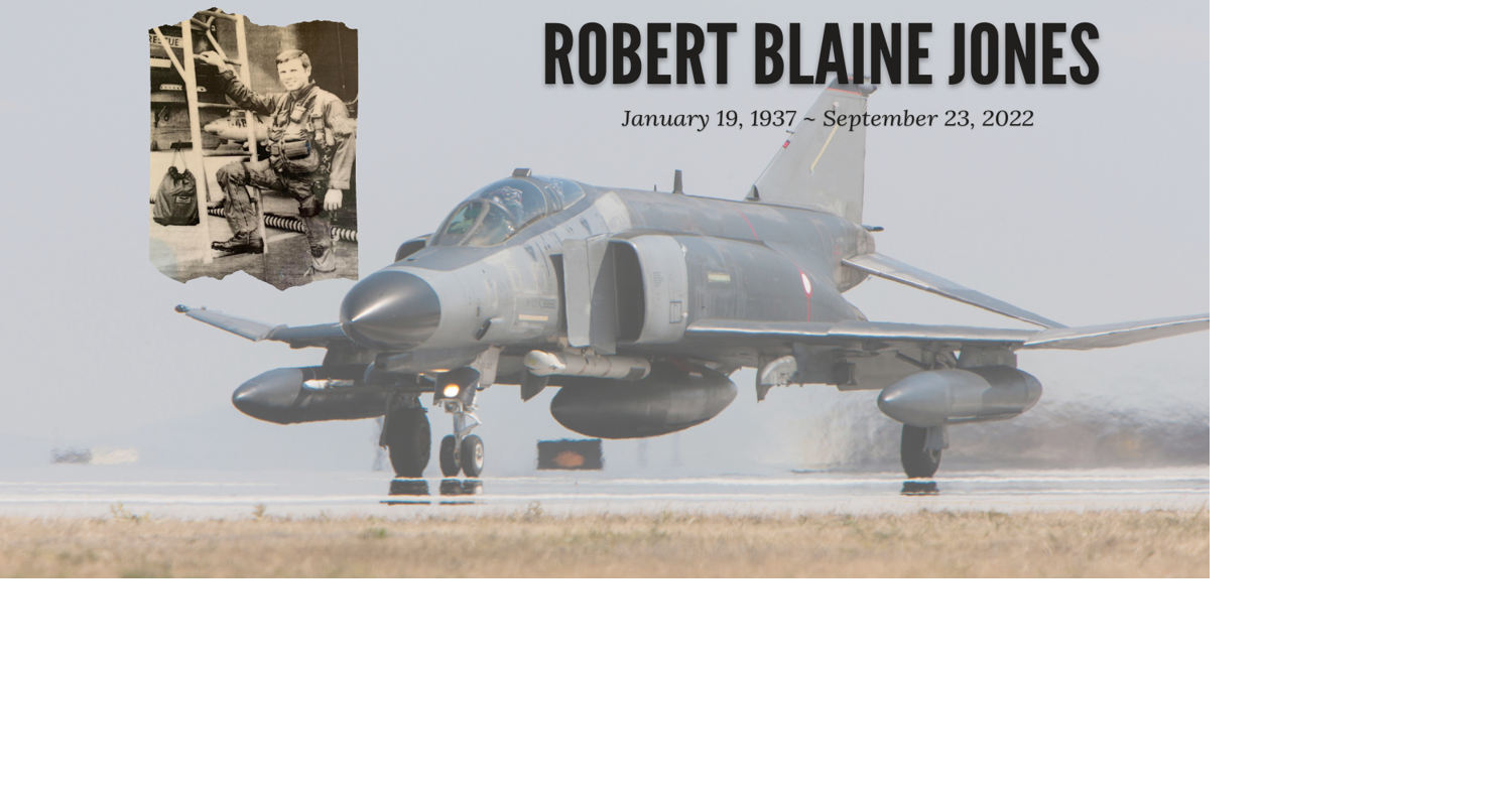 Robert Blaine Jones - Lawyer, Pilot, Veteran Advocate | Community ...