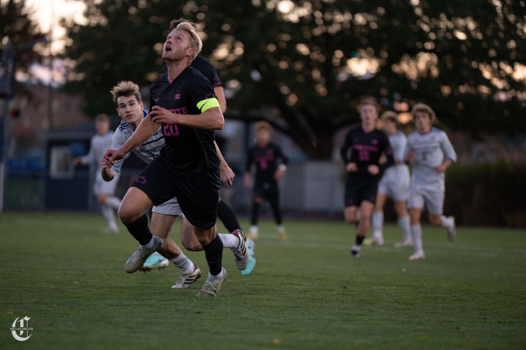 Men's Soccer vs Washington, Ben Liscum airball | | psucollegian.com