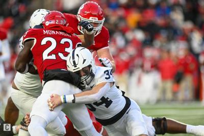 SEE IT: James Franklin puts Penn State football linebacker Dominic ...