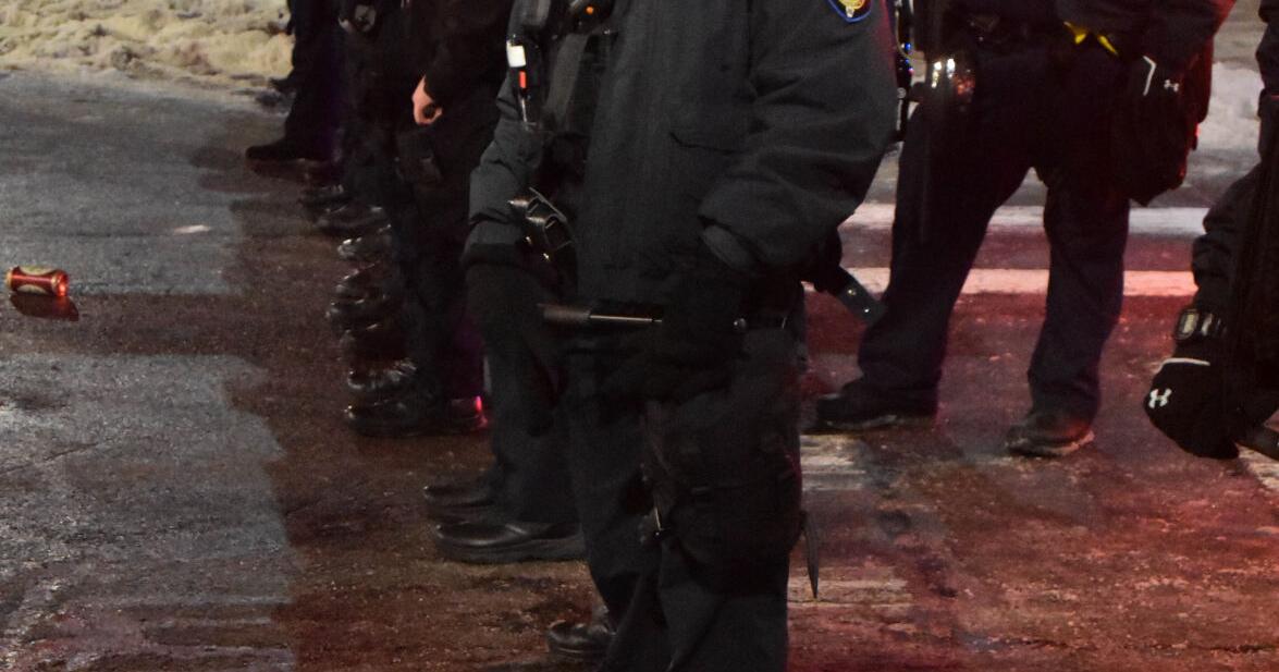 Eagles Riot, police vertical | | psucollegian.com