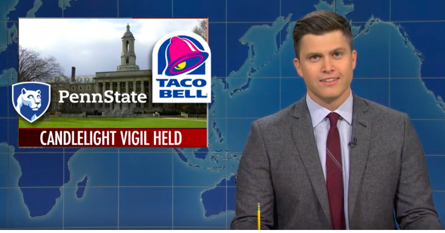 'Saturday Night Live' pokes fun at Penn State Taco Bell vigil | State ...