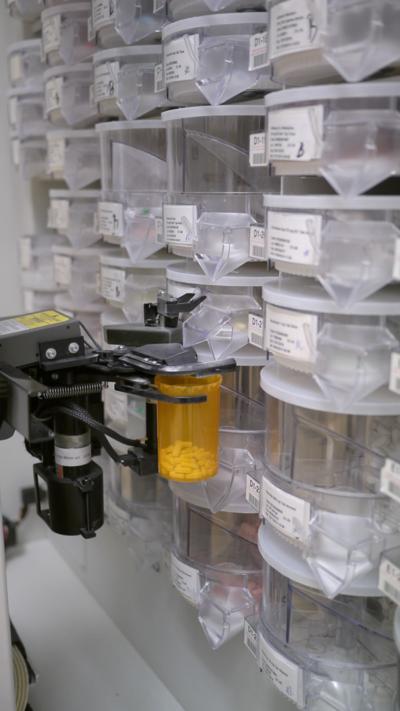 University Health Services use robot, Rex, to fill hundreds of ...