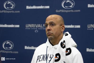 Penn State notebook | James Franklin, Justin Lustig offer depth chart ...